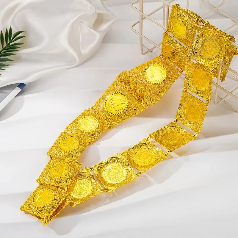 DHgate.com:Gold Coin Waist Chain for Algerian Bridal Wedding ...