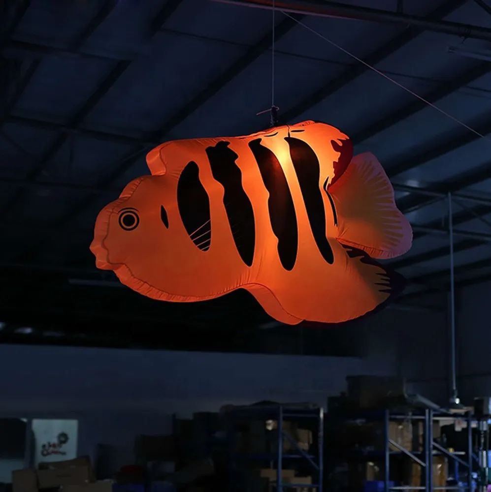 DHgate.com:Tropical Inflatable Hanging Fish with Vivid Lighting for ...