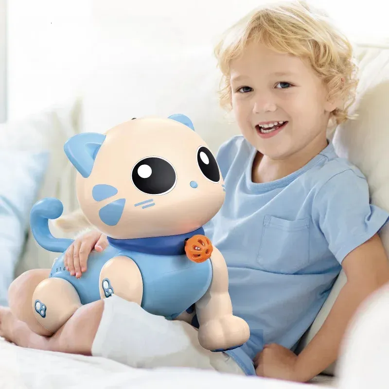 DHgate.com:Funny RC Robot Cat Stunt Voice Command Programmable Touch ...