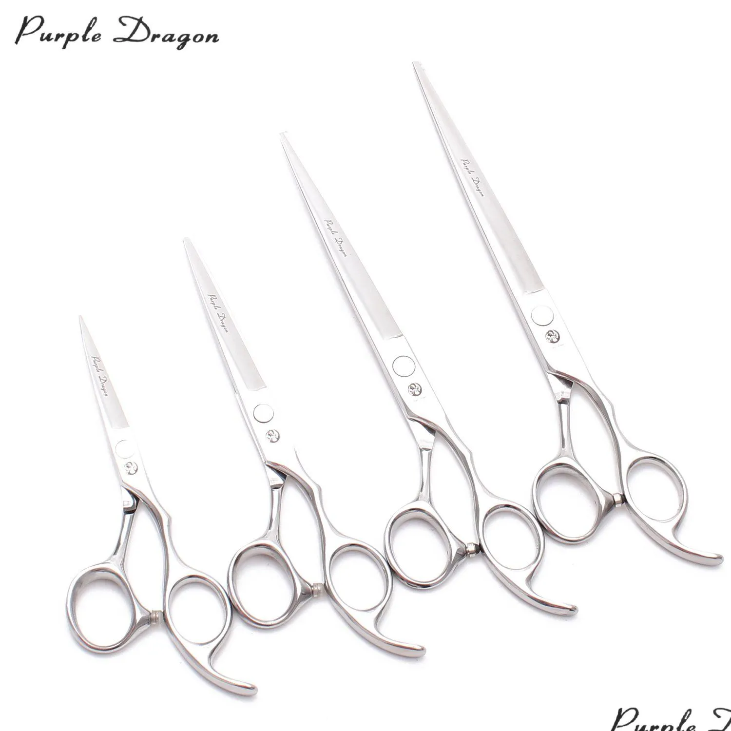 DHgate.com:Z1006 Professional 440C Purple Dragon Hair Scissors (5-8 ...