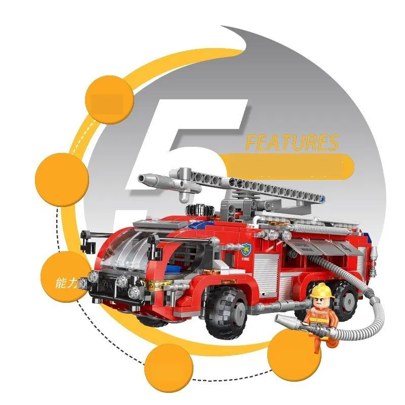 DHgate.com:Lepin Blocks Xingbao 03028-03031 City Water Tank Ladder Fire ...