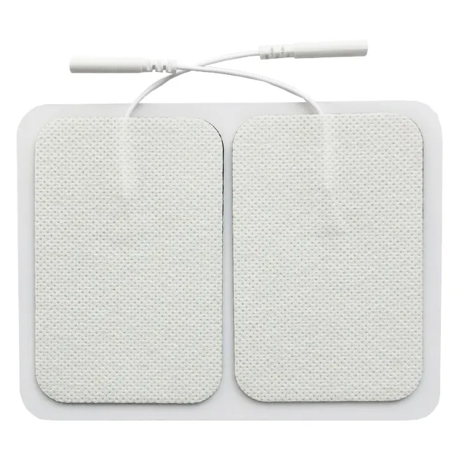 Large TENS Unit Electrode Pads: 2.4x3.5 Inch, Premium Gel, EMS & Muscle ...