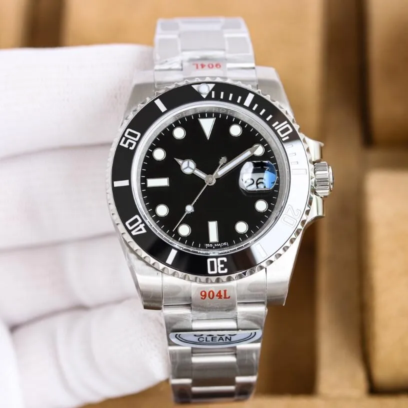 Men's Automatic Dive Watch - 40mm Black Ceramic Bezel, Sapphire Crystal ...
