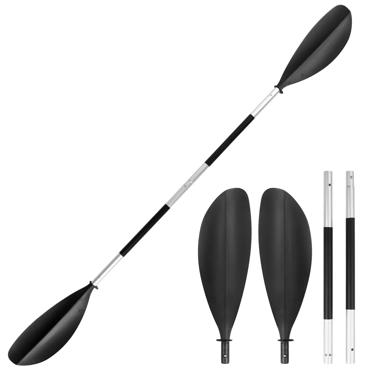 DHgate.com:Adjustable Aluminum Kayak Paddle with Non-Slip Rubber Grip ...