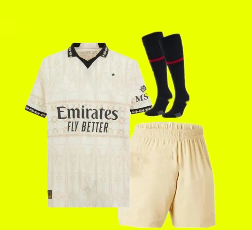 AC 2024 2025 Soccer Kits Jerseys:KOCHE, PULISIC, RAFA LEAO, MILANS ...