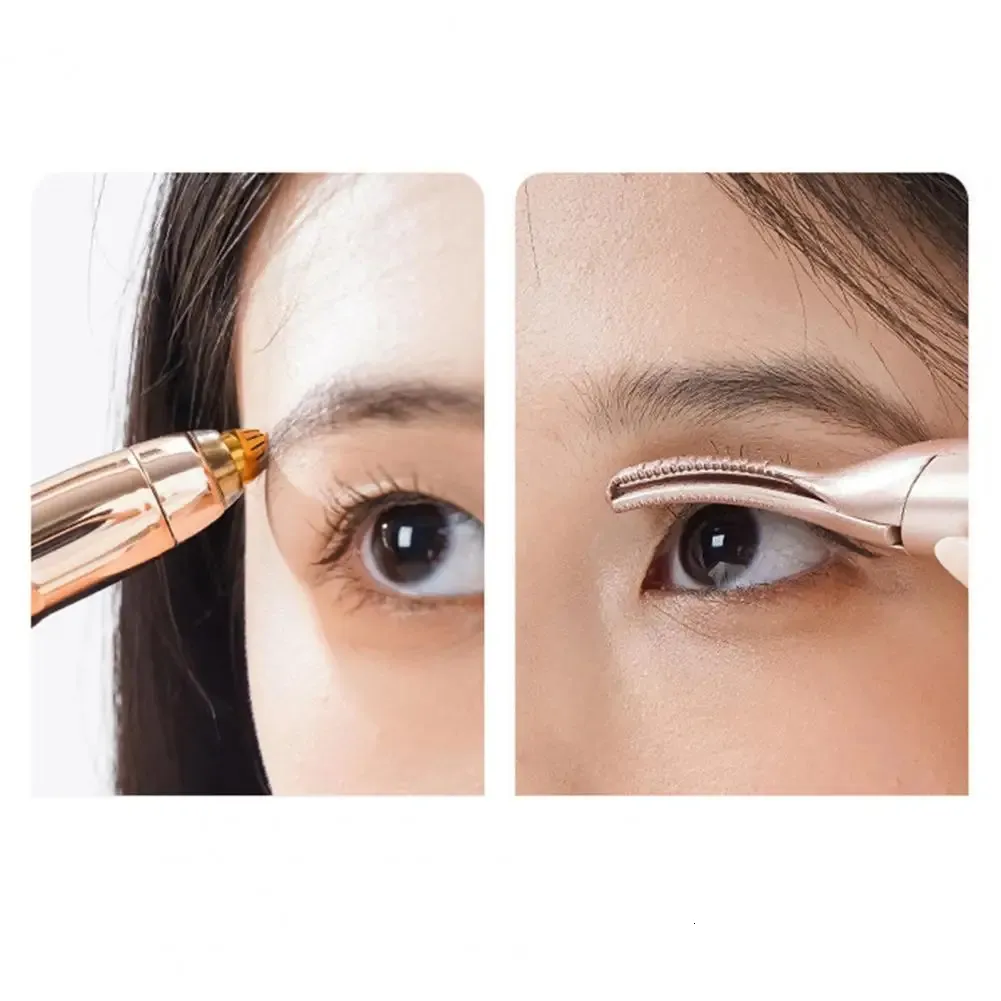 DHgate.com:2-in-1 Electric Eyelash Curler and Eyebrow Trimmer | USB ...