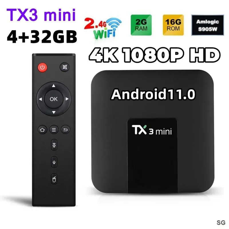 DHgate.com:Tanix TX3 Mini Android 11 TV Box, Amlogic S905L Quad-Core ...