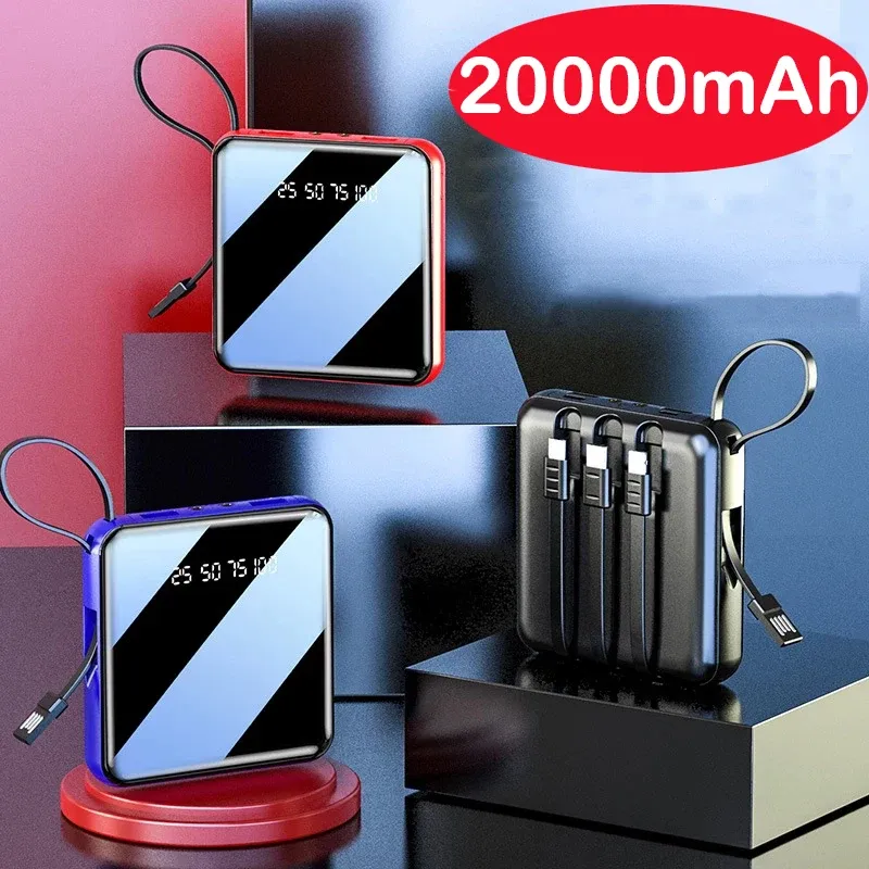 DHgate.com:Mini Portable Power Bank, 20000mAh Capacity with Integrated ...