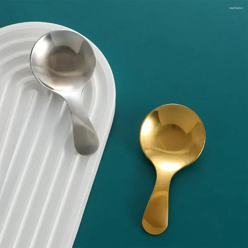 DHgate.com:Short Handle Dessert Sugar Spoons for Kids, High Quality ...