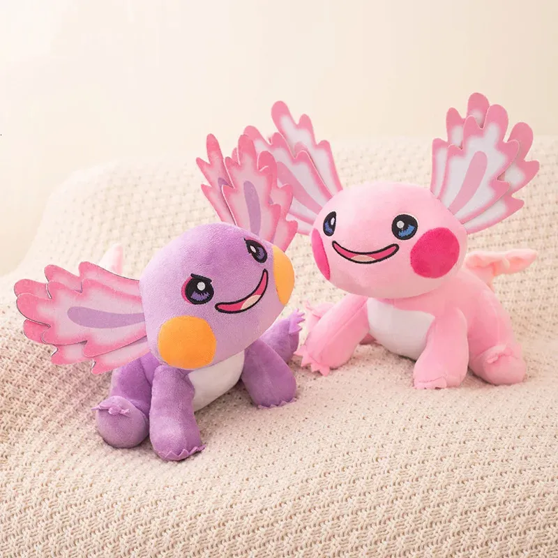 Axolotl Plush Toy Kawaii Plush Stuffed Animal Hexagonal Salamander Toy ...