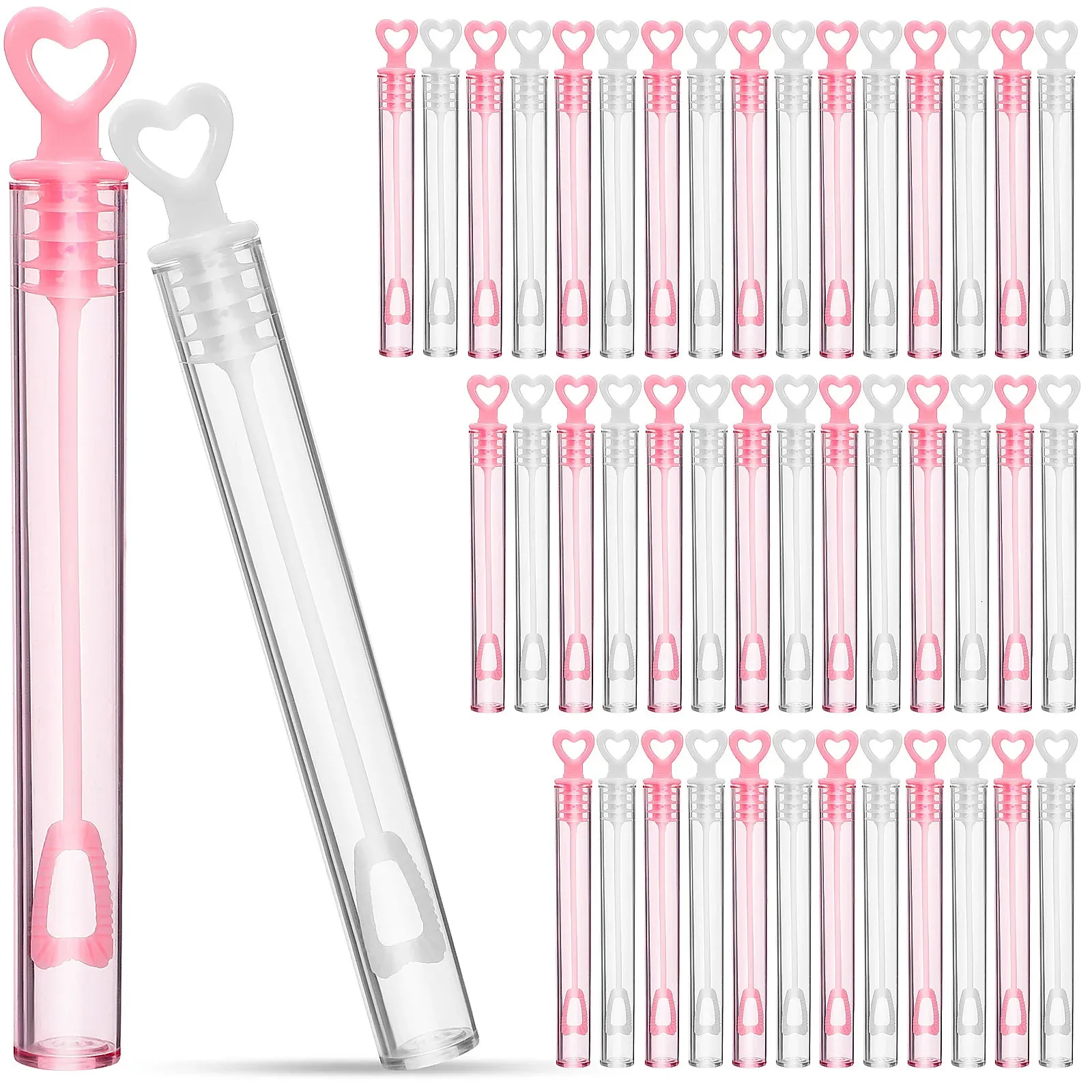50 Mini Bubble Wands - Wedding Favors, Party Fun, Children's Toy ...