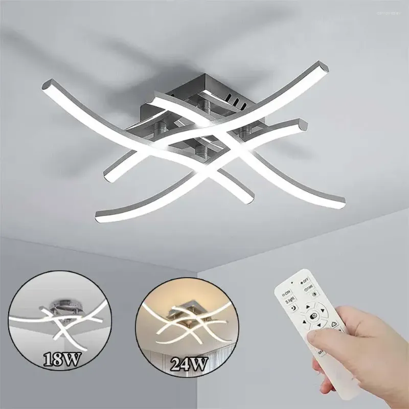 DHgate.com:Modern LED Ceiling Light, Three Waves Four Lines, Living ...