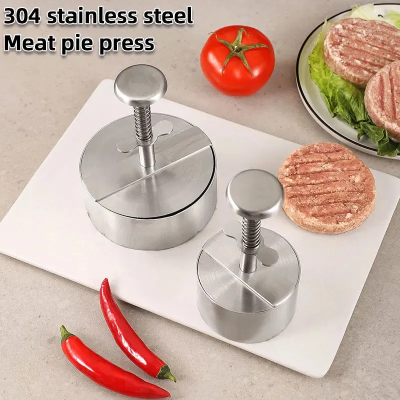 DHgate.com:Non-Stick Stainless Steel Hamburger Patty Maker for ...
