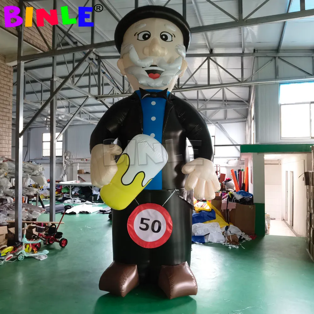 4m Inflatable Abraham & Sarah Advertising Balloon: Dutch Cartoon Design ...