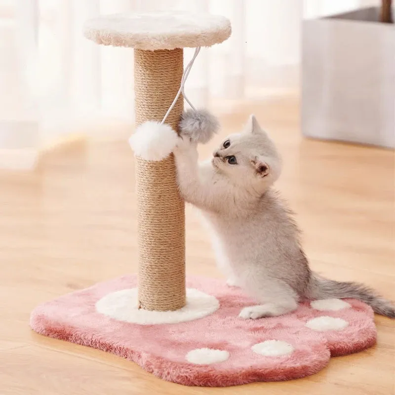 DHgate.com:Sisal Cat Scratching Post with Interactive Shelf, Vertical ...
