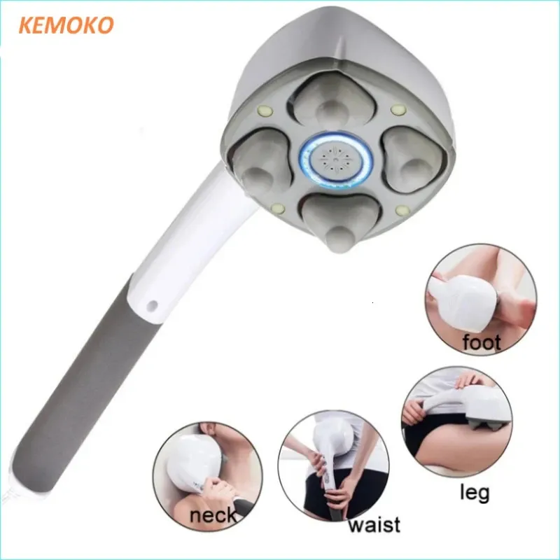 Electric Head Massager Hammer: Hand Held Vibration Massager For Back ...