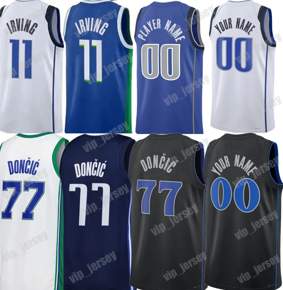Personalized basketball shirts featuring Luka Doncic, Spencer Dinwiddie ...