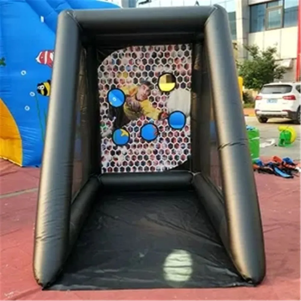 Inflatable Outdoor Football Goal Target Game 3x2x2mH 10x6.5x6.5ft ...