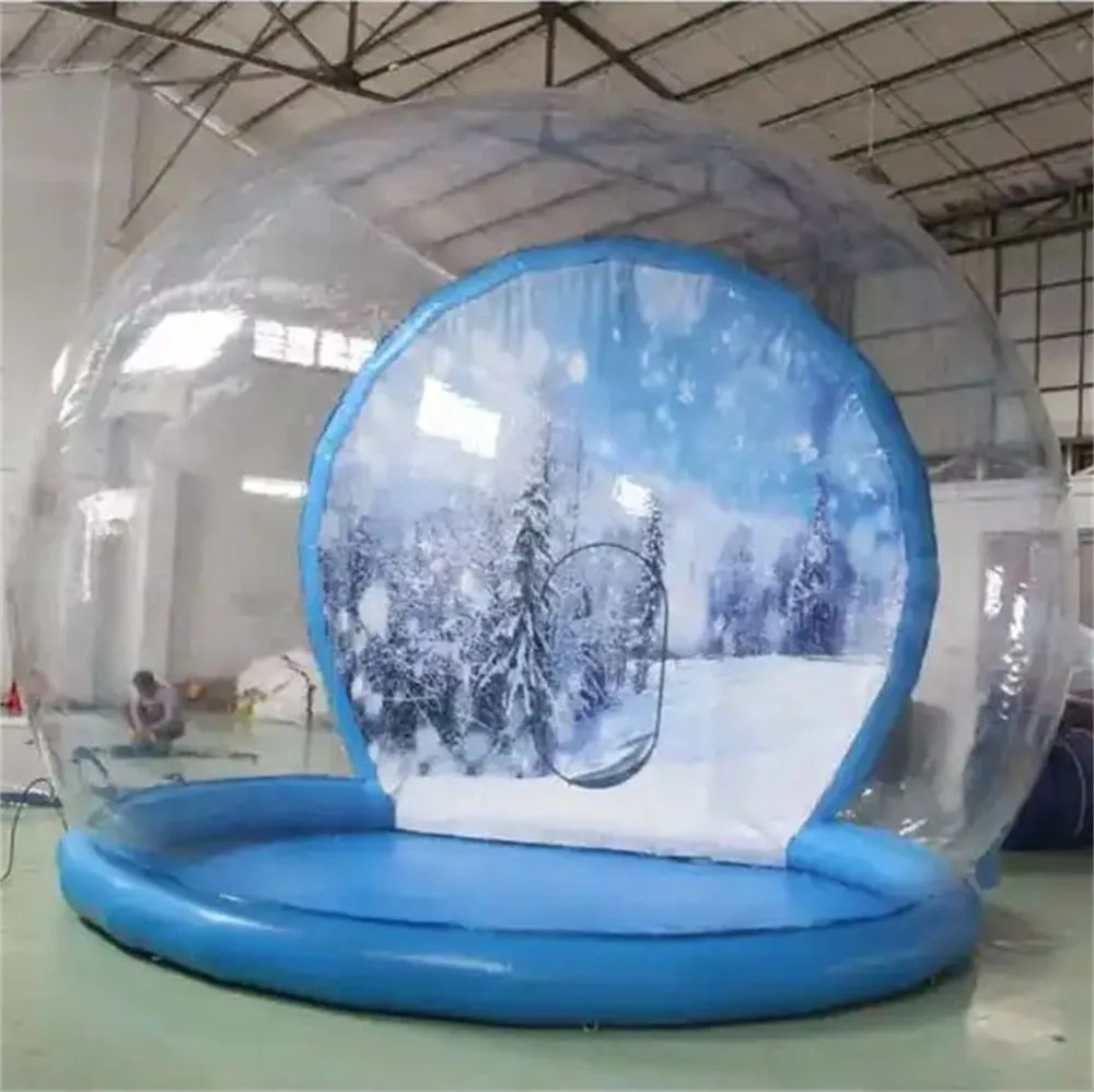 Bubble Tents: 4m Dome With 1.5m Tunnel, Customizable Inflatable Holiday ...