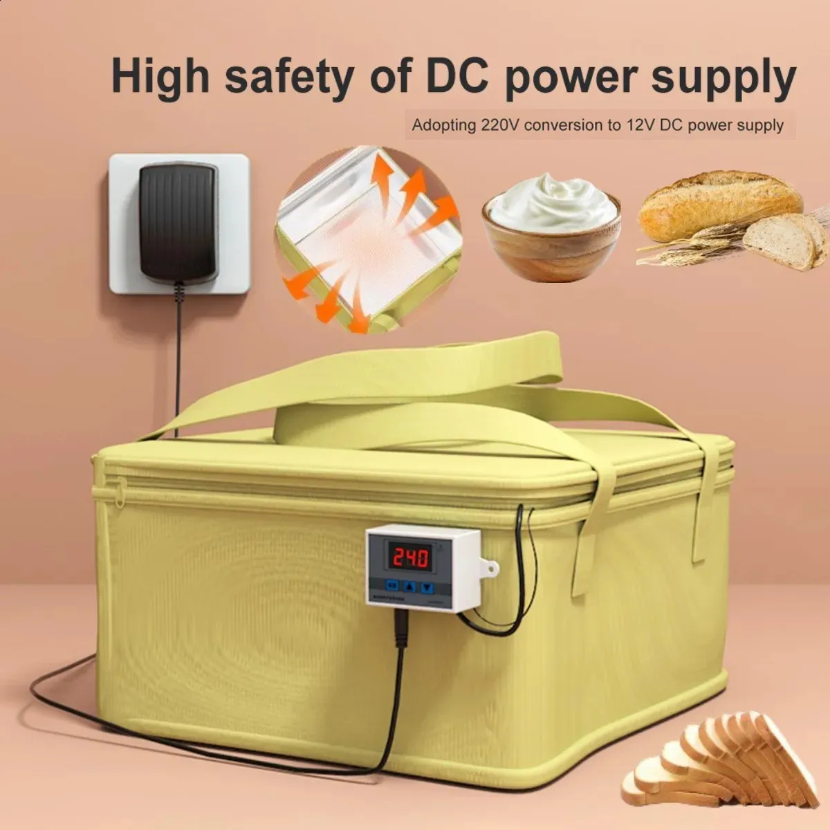 DHgate.com:Precise Temp Control Sourdough Proofer Bread Warmer & Dough ...