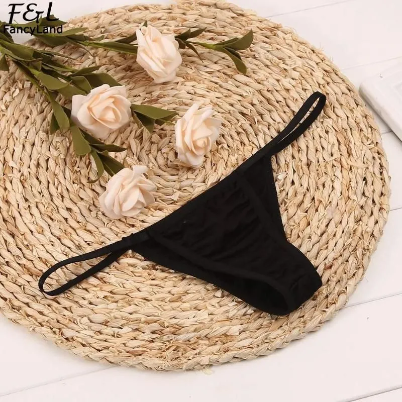 DHgate.com:Sexy String Underwear Panties Lingerie Solid Tiny Sides Brief G-String Plus Size ...