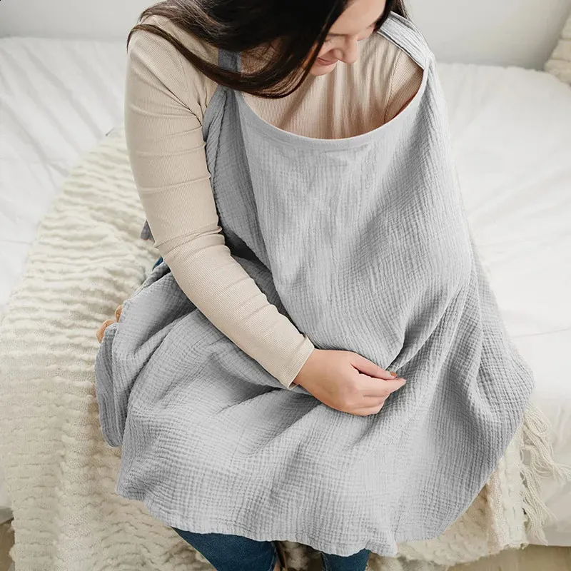 DHgate.com:Adjustable Cotton Breastfeeding Covers for Moms - Breathable ...