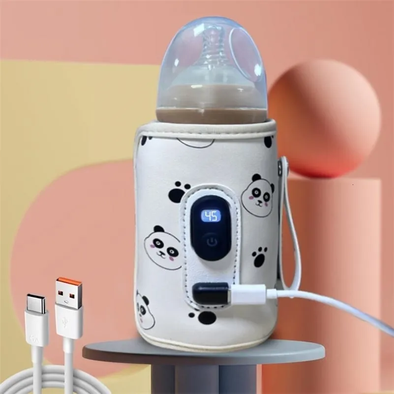 USB Bottle Warmer Baby Milk Warmer With LCD Display Feeding Bottle ...
