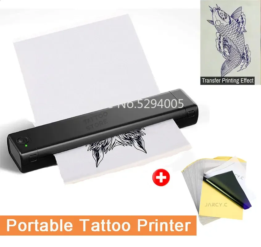 DHgate.com:Wireless Mini Bluetooth Thermal Tattoo Printer Stencil ...