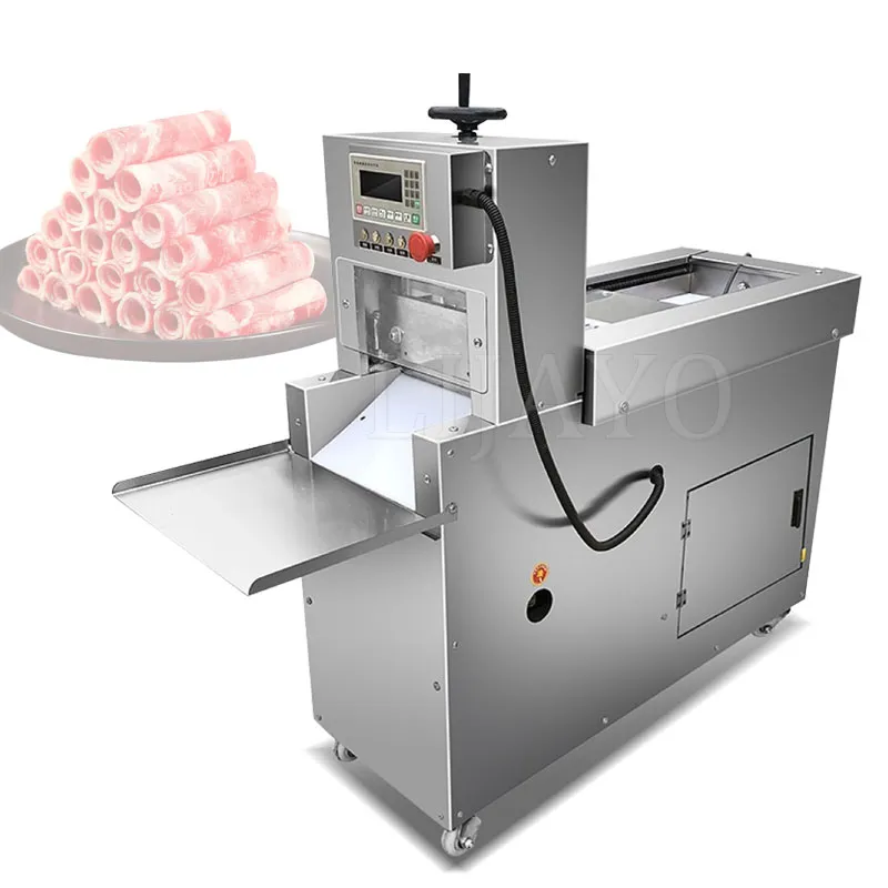 Automatic Frozen Food Slicer: Precision Meat Slicer Machine For Mutton ...