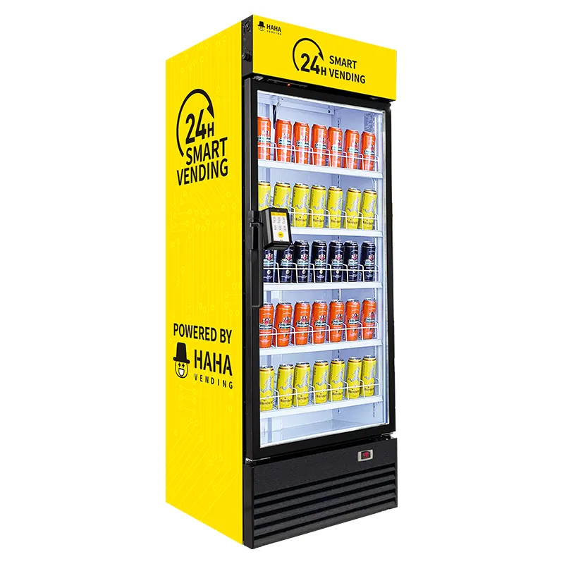 AI-Powered Smart Vending Machine - Refrigerated Combo Unit for Cold ...