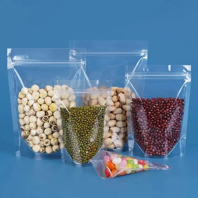 Wholesale Wholesale Transparent Food Packaging Self Seal Bag Clear ...