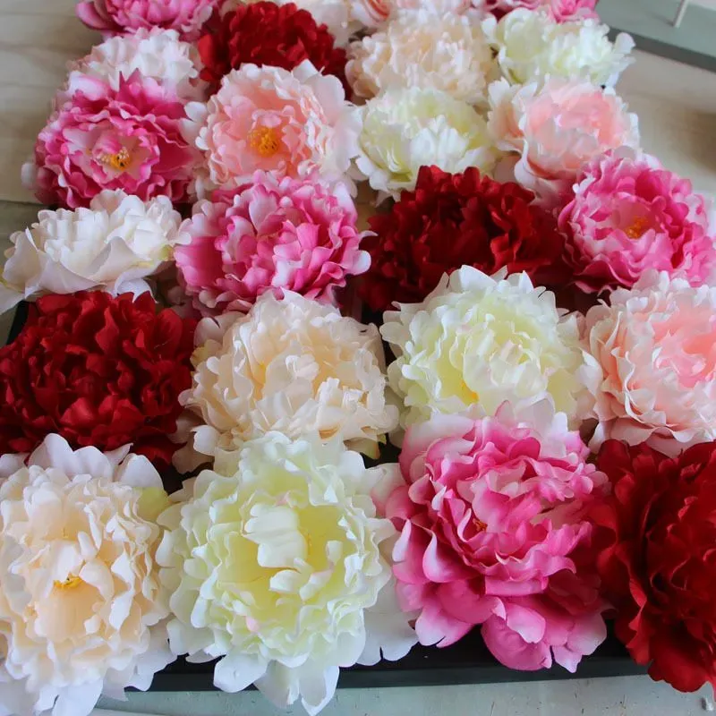 DHgate.com:happy peony flowers multicolour flower flowers simulation ...