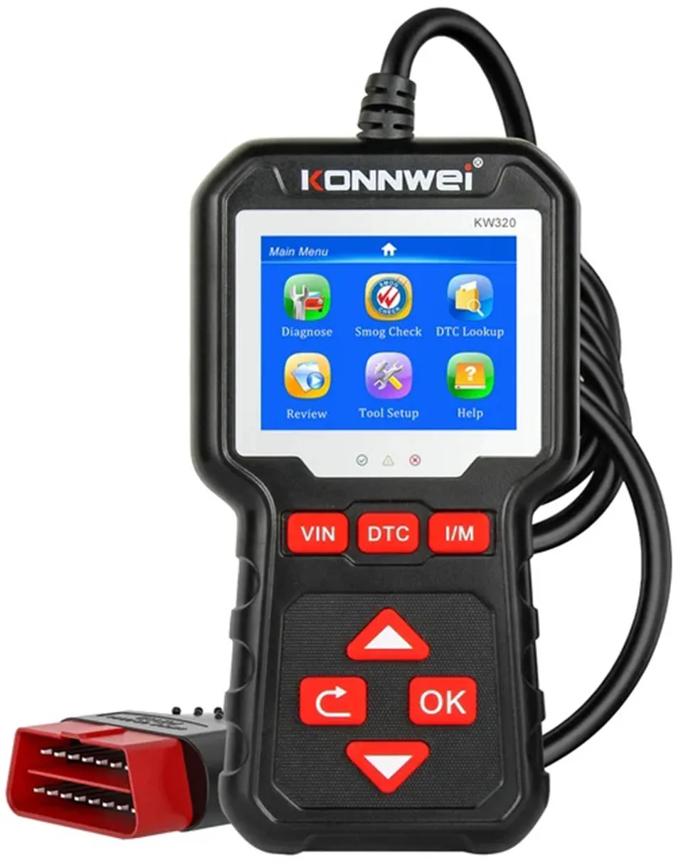 OBD2 BMW Scanner Professional Car Code Reader KONNWEI KW320 OBD Auto ...