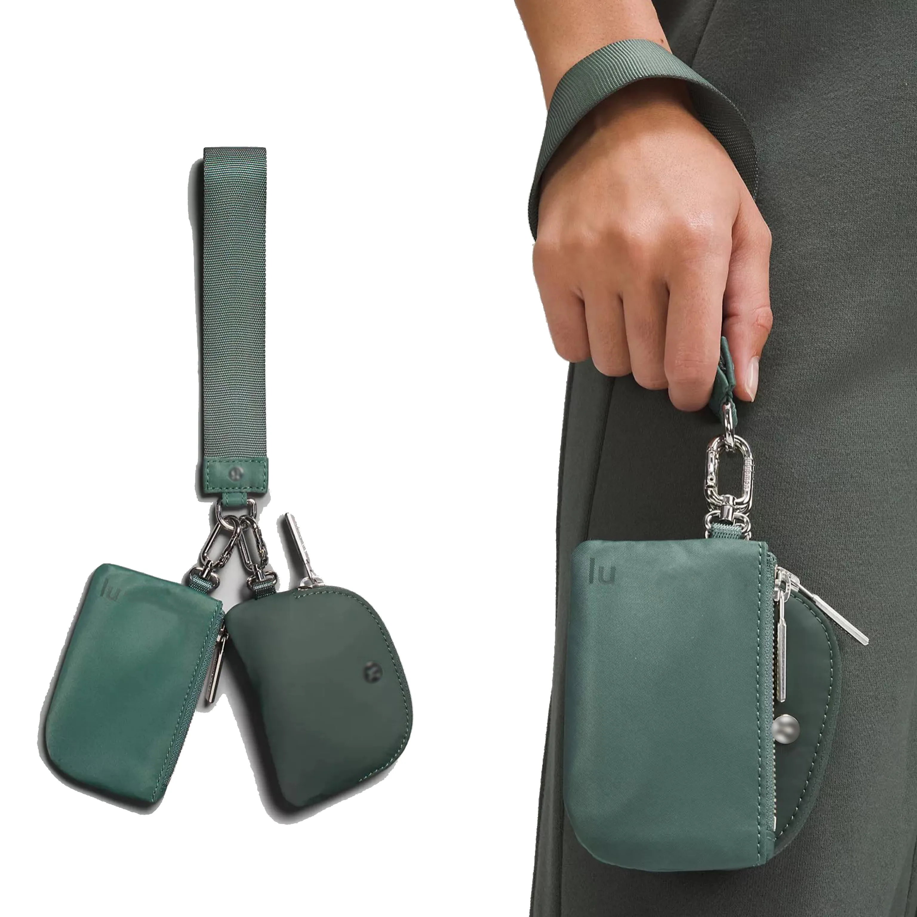 DHgate Clutch Bag Dual Pouch Wristlet Nylon... From Pjunlg5568, $10.14 ...