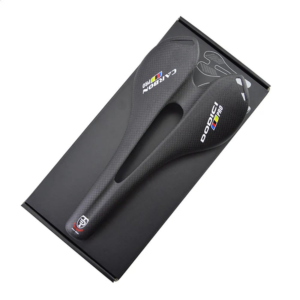 Bike Saddles 2023 3K Ultralight Carbon Saddle Bicycle Vtt Racing Seat ...