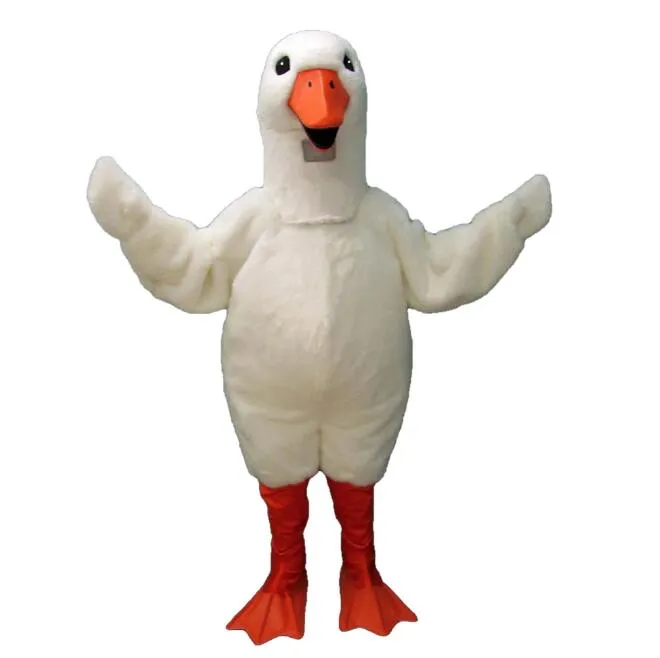 2025 High Quality REALISTIC GOOSE Mascot Costume Cartoon Fancy Dress ...