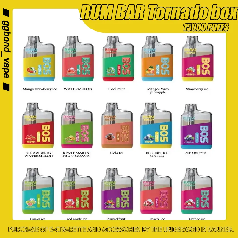 QST Tornado Vape Bar 15000 Disposable Puffs, 16 Flavors, RGB Mesh Coil ... QST Tornado Vape Bar 15000 Disposable Puffs, 16 Flavors, RGB Mesh Coil ...