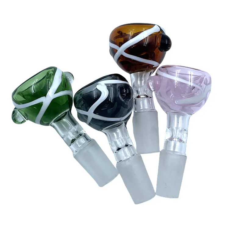 Glass glass mixing bowls for Hookahs, Bongs, and Slide - 18mm/14mm Male ...