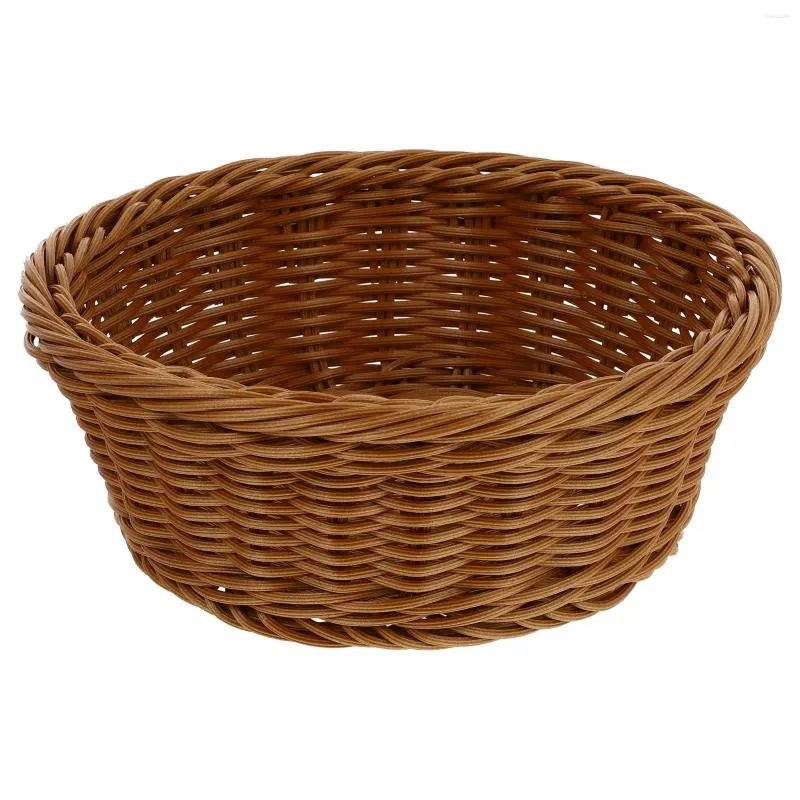 Multipurpose Round Rattan Crate And Barrel Dinnerware With Centerpiece ...