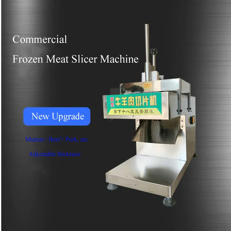 Commercial Stainless Steel Full Automatic Lamb Roll Bacon Slicer ...