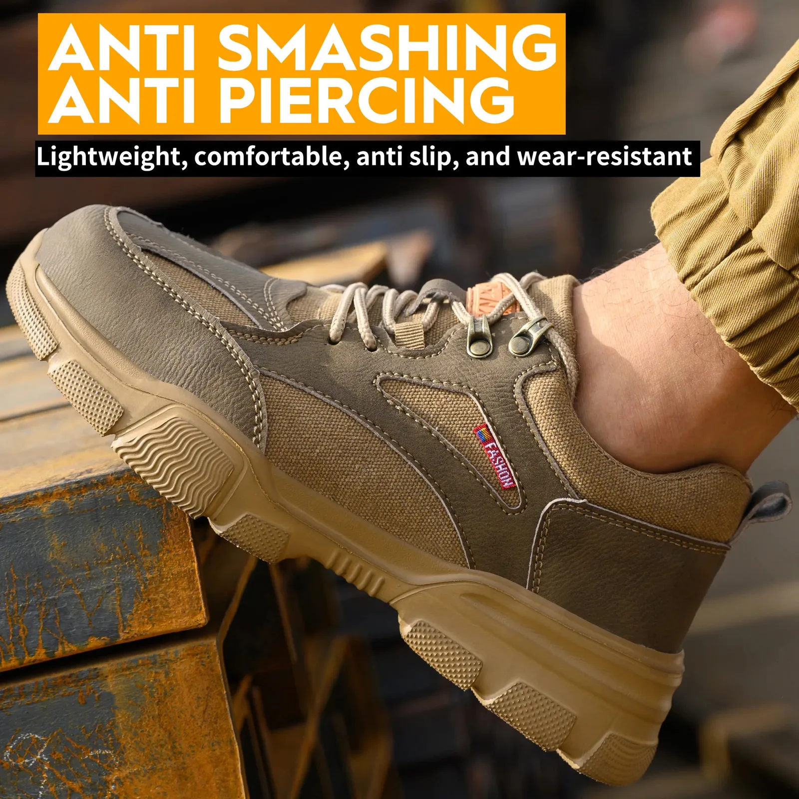 DHgate.com:Steel Toe Safety Shoes for Men - Indestructible Work Boots ...