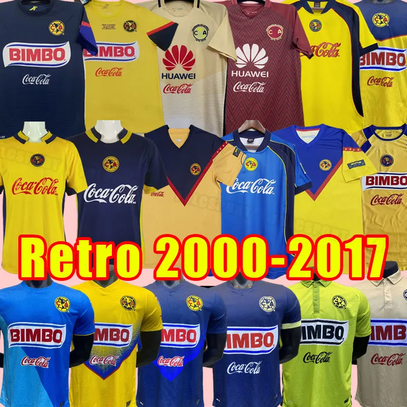 Retro Club America Soccer Jerseys: Official LIGA MX Football Shirts, S ...