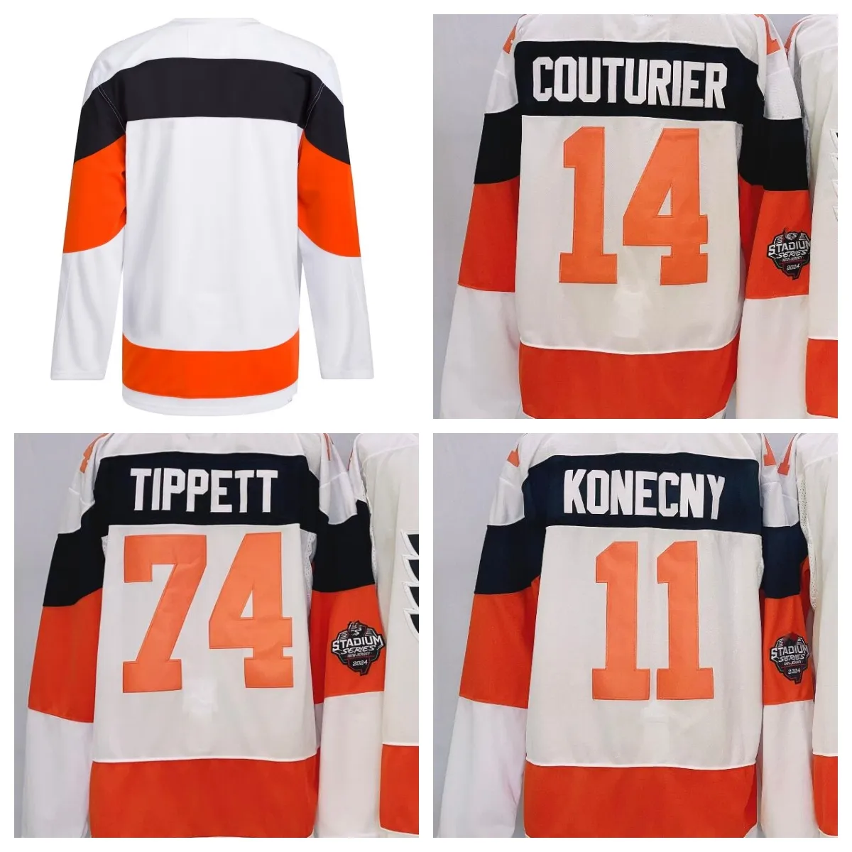 2024 Stadium Series Farabee 86 Travis Konecny 11 Tippett 74 Couturier ...