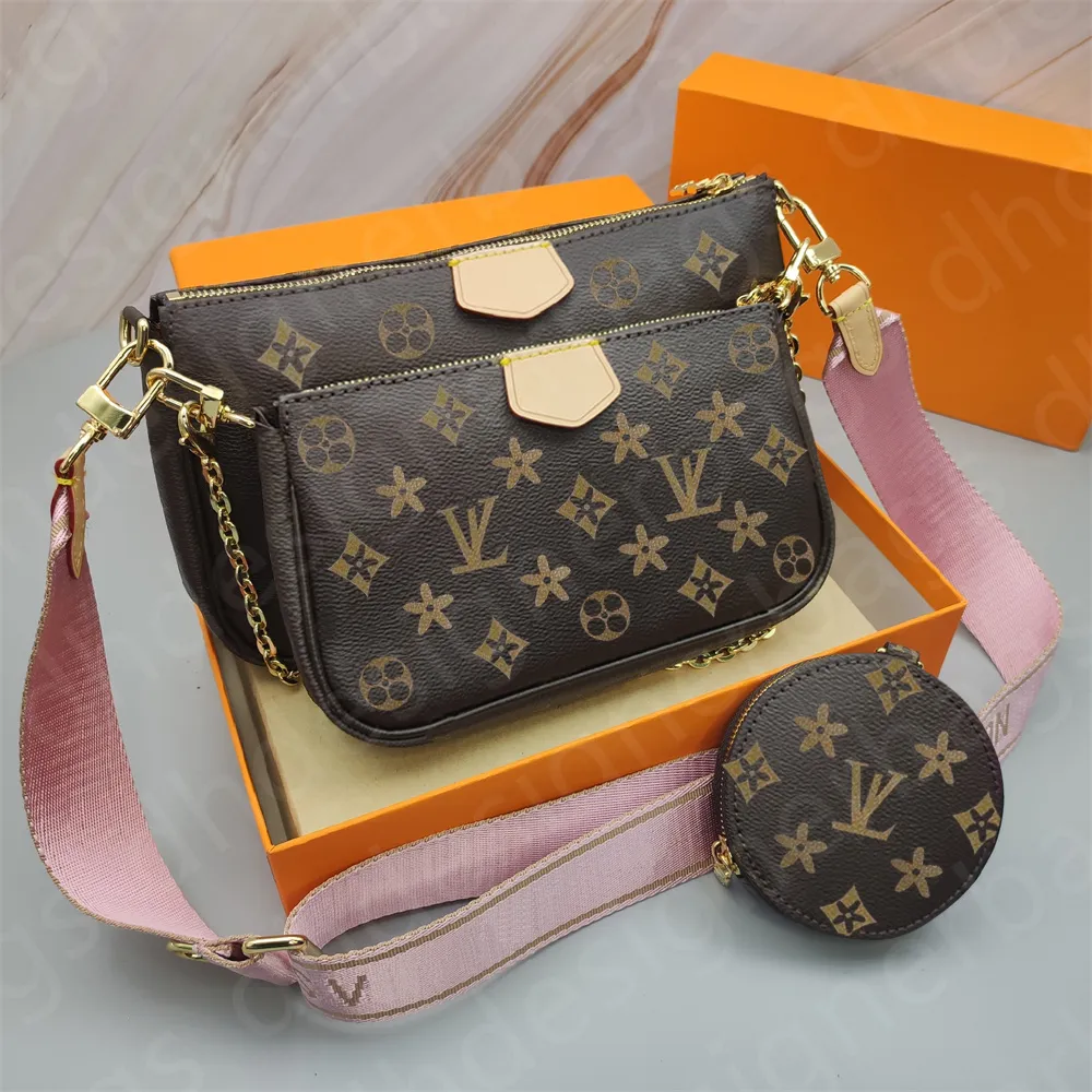 Designer Crossbody Wallet With Multi Pockets And Shoulder Strap Luxury ...