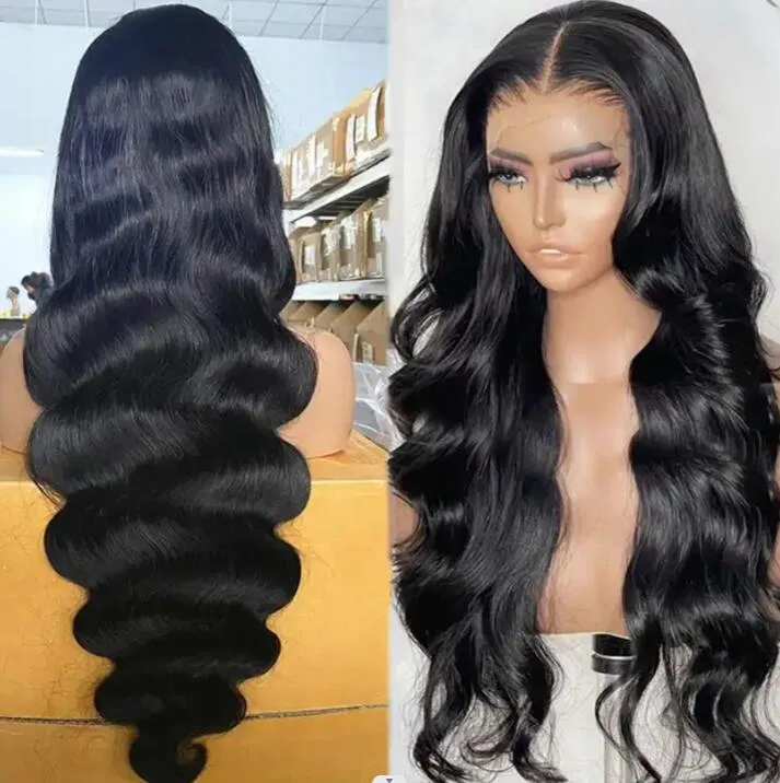 DHgate.com:Body Wave Transparent Lace Front Wig Bling Hair Frontal Wig ...