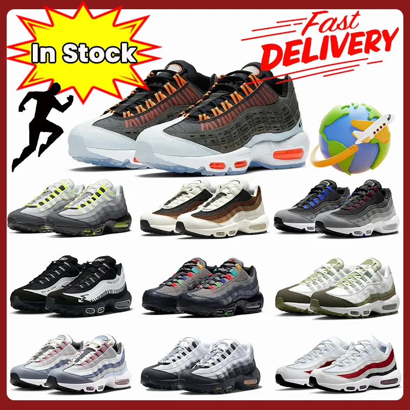 Sean Wotherspoon Air 95 Running Shoes Classic Style, Air Cooled, Triple ...