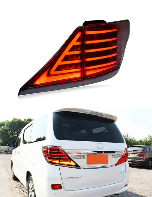 DHgate.com:2024Toyota Alphard LED Tail Light, Turn Signal Taillamp ...