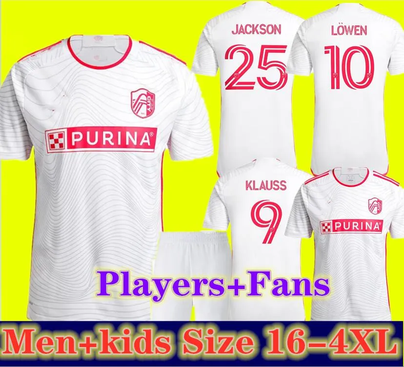 St. Louis Soccer 2024 Red Home/Away Jersey With Red & White Design ...