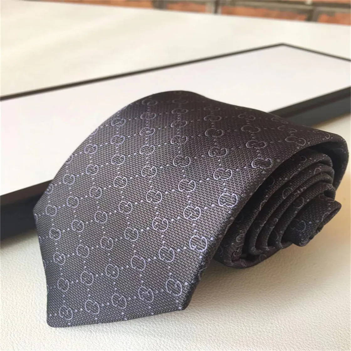 SS Men's Silk Neck Tie 57.1 in Length Black Blue Geometric Wedding ...