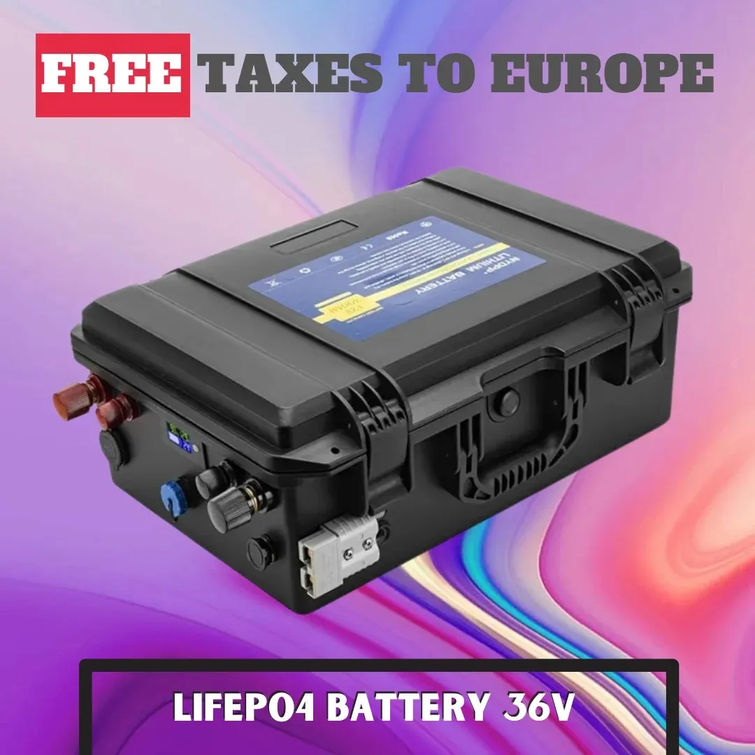 Premium 36V 100Ah/120Ah/150Ah Lithium Iron Phosphate Battery - High ...